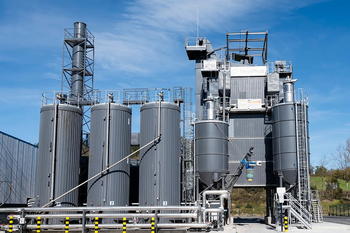 Harsco arranca su primera planta en España para producir asfalto ...