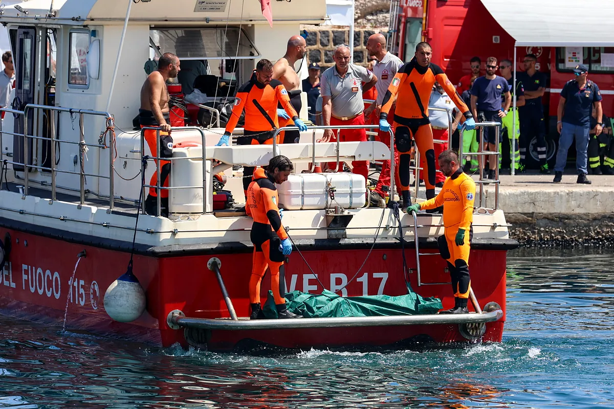 Suspenden la recuperación del yate hundido del magnate Mike Lynch tras ...