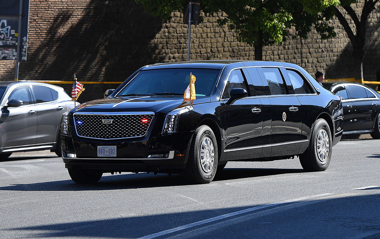 El coche oficial del presidente estadounidense Donald Trump. - Foto 13 ...