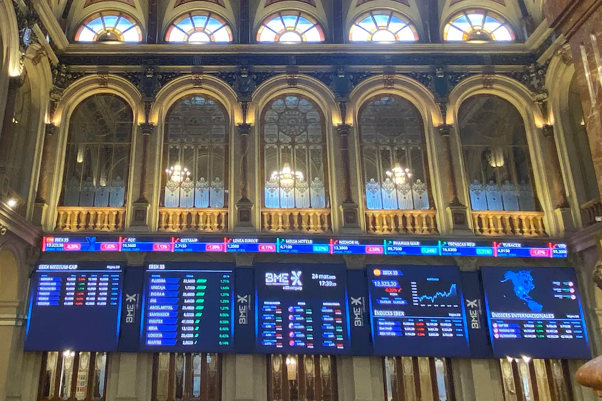 El Ibex cierra con suaves caídas y salva el 13.400, pendiente de los ...